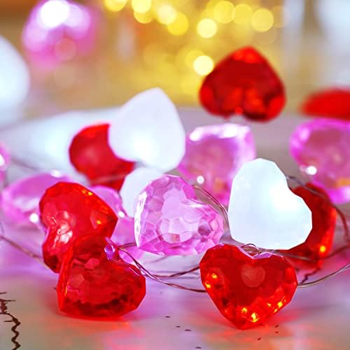 Amazon.com: Valentines Day Decor 10FT 30 LED Valentine's Day Lights ...