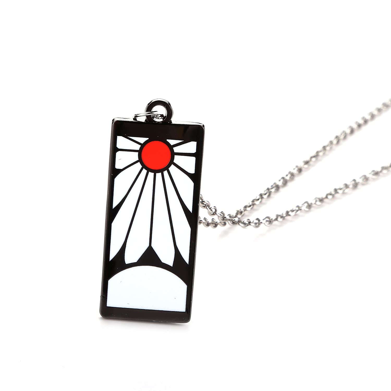 Demon Slayer Tanjiro Necklace Kimetsu No Yaiba Sun Rising Hanafuda ...