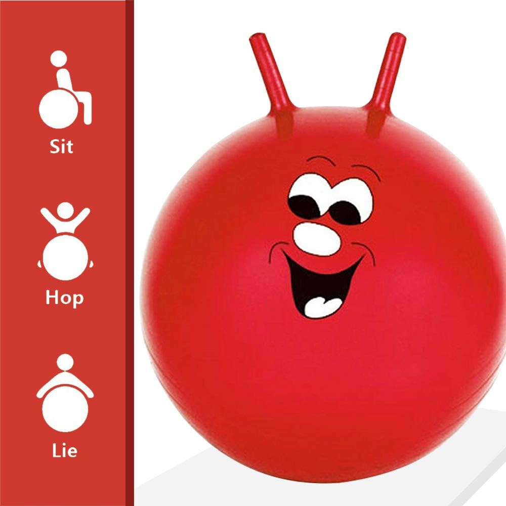 Nicebaby Space Hopper Ball Smile Inflatable Hopping Balls for Kids and ...