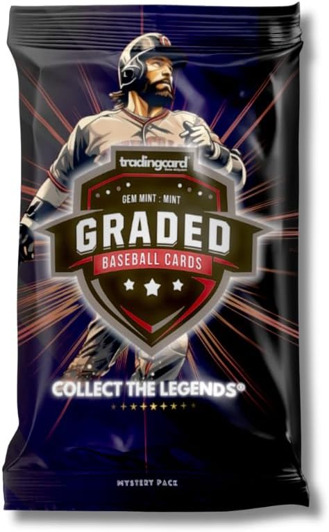 Amazon.com: TradingCard360 Baseball Mystery Box Pack - Collect The ...
