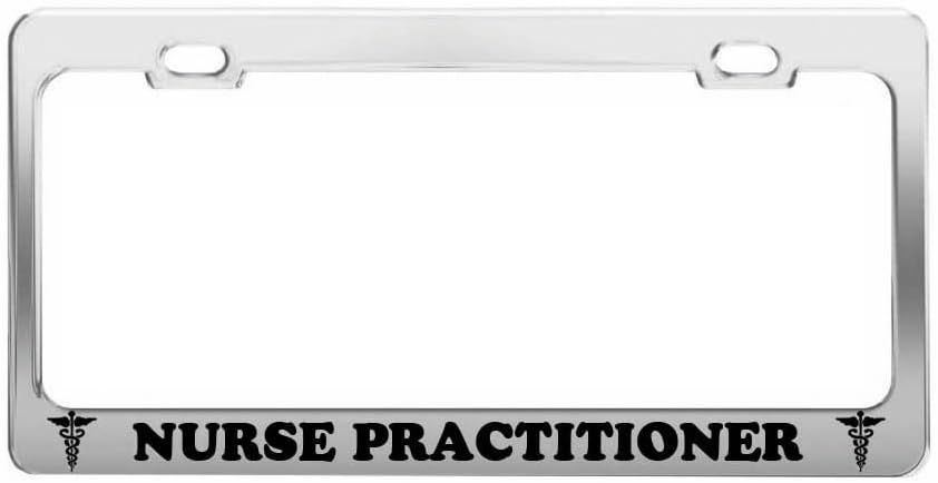 Amazon.com: Sign Destination Metal License Plate Frame Nurse ...