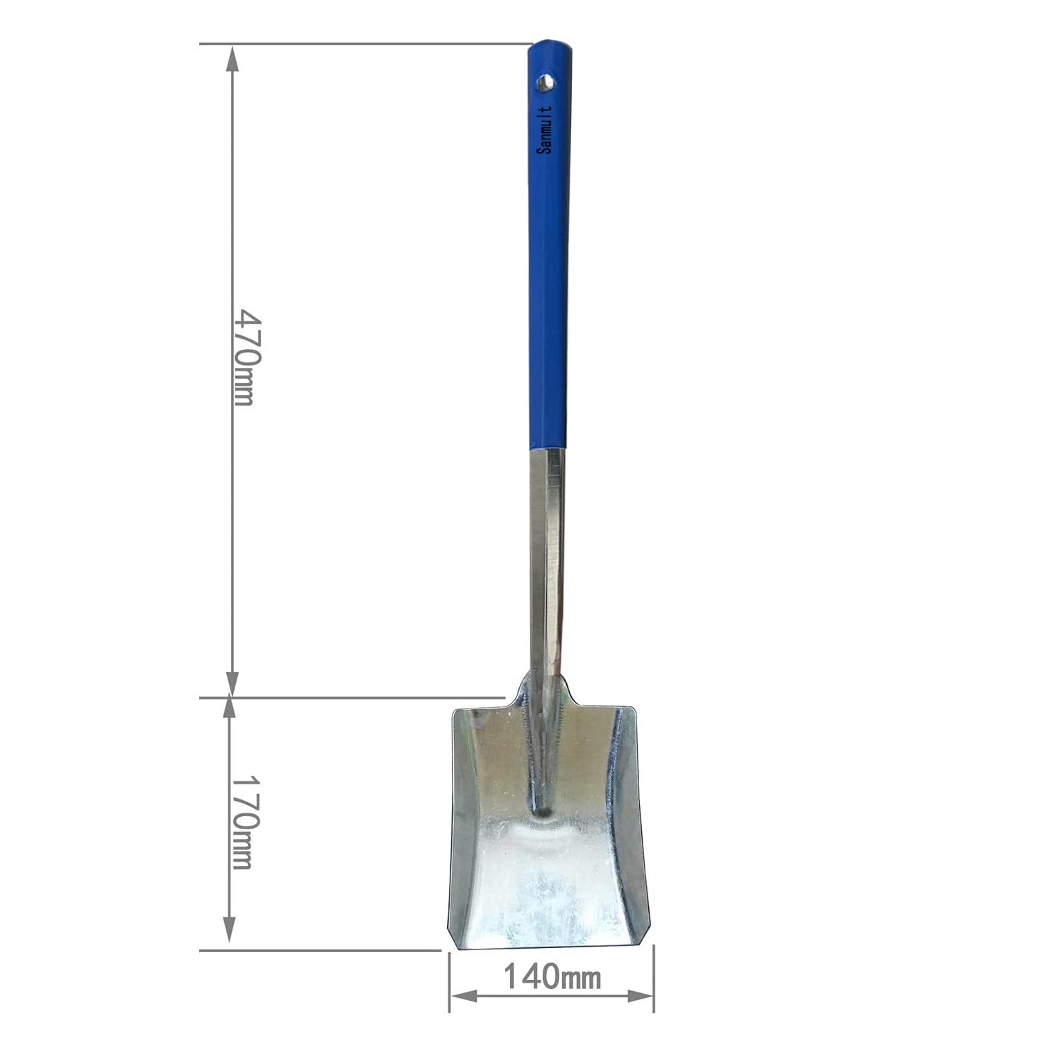 Steel Material Garden Shovel Barbecue Installed Carbon Shovel Fireplace ...