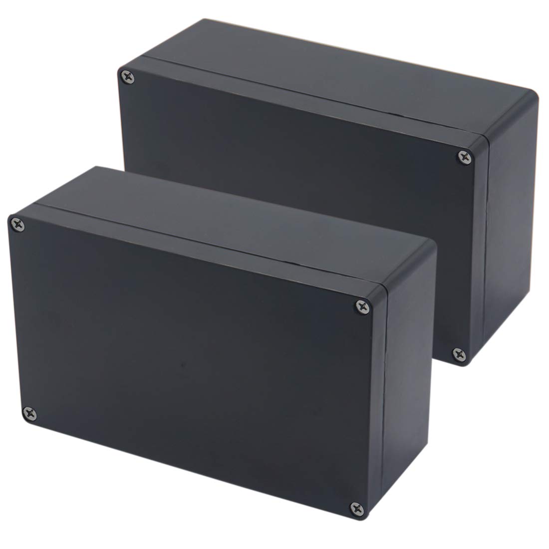 Otdorpatio 2 Pack Project Box IP65 Waterproof Junction Box ABS Plastic ...