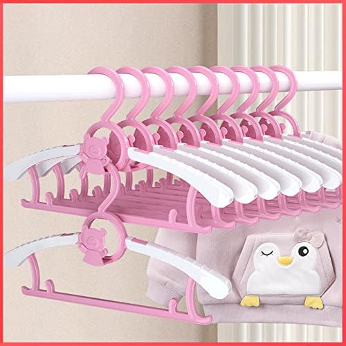 MY NEWBORN by 10CLUB Baby Clothes Hangers - 2 Packs of 5 (Multicolour ...