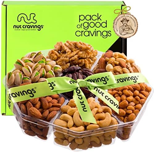Amazon.com : NUT CRAVINGS Gourmet Collection - Mixed Nuts Gift Basket ...