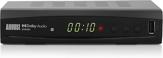 August DVB482 Freeview HD Recorder – Set-Top Receiver Boxes, HDMI 1080p ...
