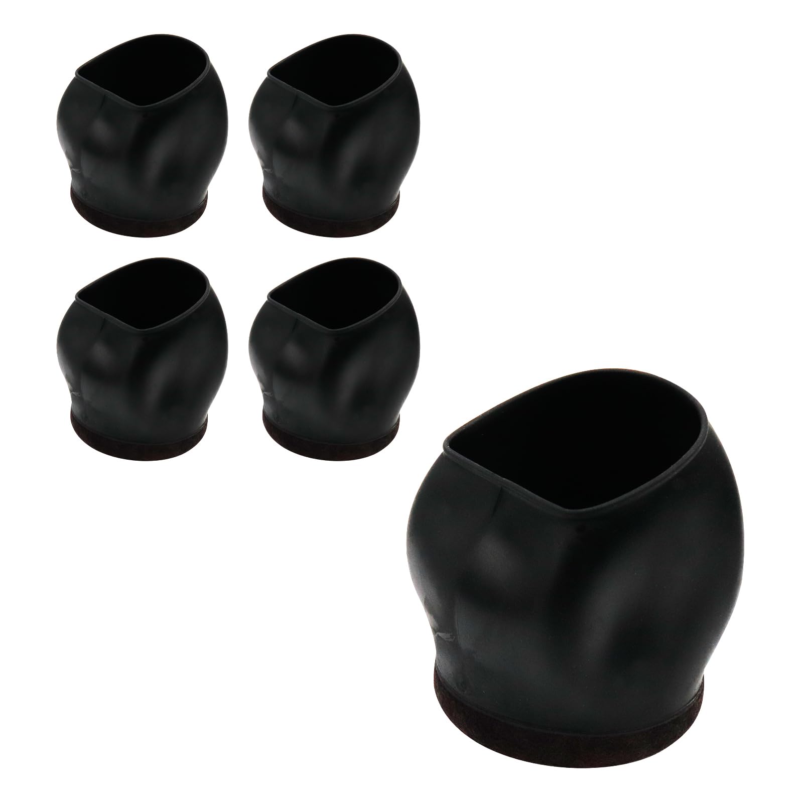 Antrader Office Chair Wheel Stopper, 5PCS Office Chair Wheel Stopper ...