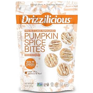 Amazon.com: Drizzilicious Mini Rice Cakes - Rice Crisps, Healthy Snack ...
