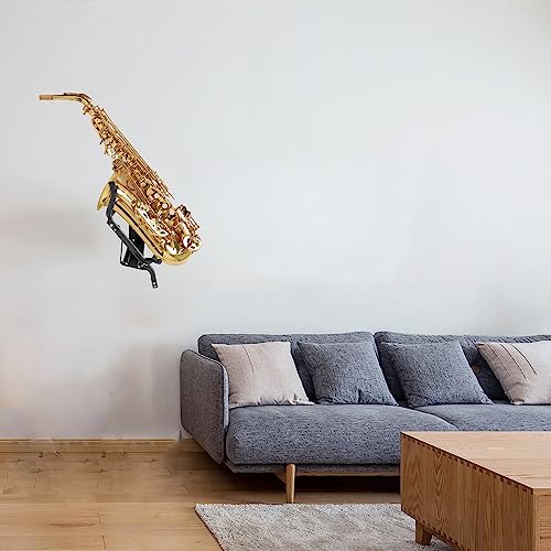 Snapklik.com : Alto Saxophone Stand - Saxophone Wall Mount - Holds Alto ...