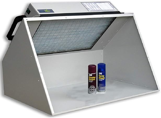 Spray Booth for Painting BENCH VENT BV100H - Recirculating Filtration ...