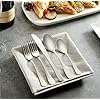 Amazon.com | Godinger Silverware Set, Flatware Set, Matte Finish ...