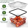 Amazon.com: RockBerry 50 Pcs Large Food Storage Containers with Lids ...