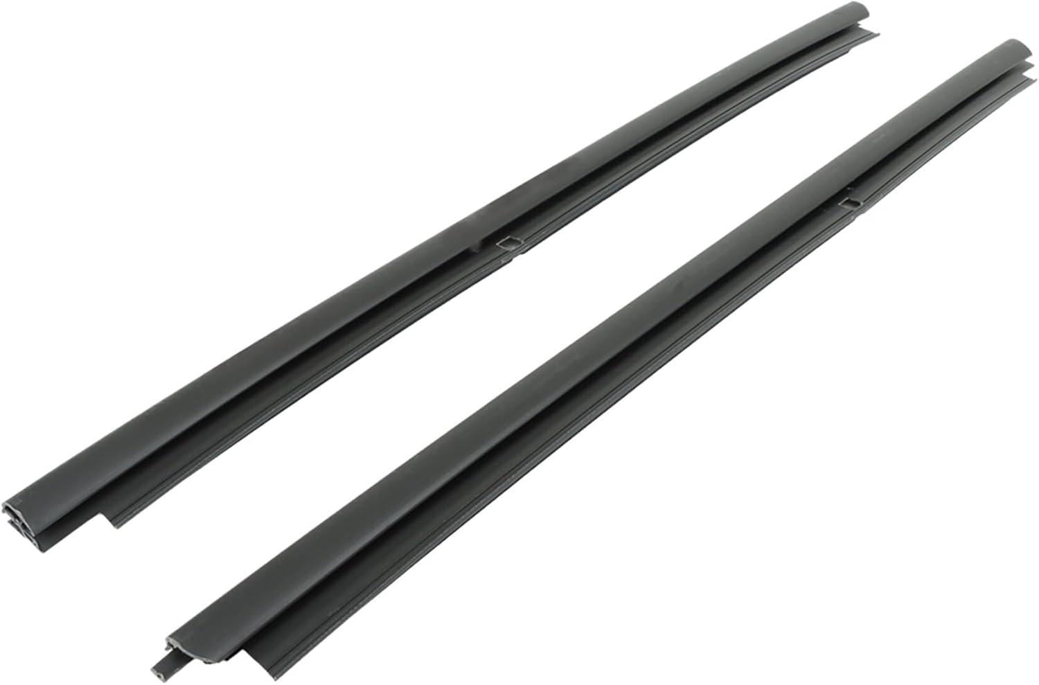 Amazon.com: labwork Black Rubber Front Outer Window Sweep Pair Set of 2 ...