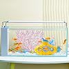 HyzaPhix Resin Hollow Submarine Fish Tank Decorations Aquarium Shrimp ...