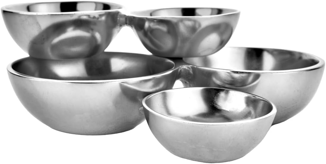 Amazon.com: Godinger Cluster Bowl Set, Appetizer Bowls, Dessert Bowls ...
