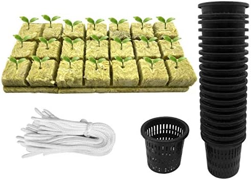 Amazon.com: Iceyyyy Hydroponics Mesh Net Cup Kit - 20 Packs 3 Inches ...