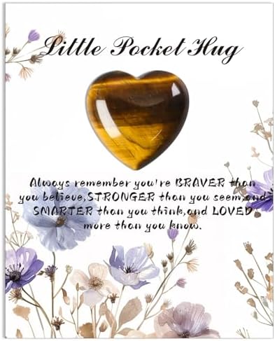 Amazon.com : Clearain Little Star Pocket Hug Token Gift Card Keepsake ...