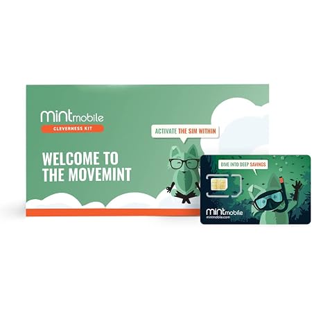 Amazon.com: $30/Month Mint Mobile Phone Plan | Unlimited Talk, Text ...