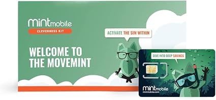 Amazon.com: $30/Month Mint Mobile Phone Plan | Unlimited Talk, Text ...