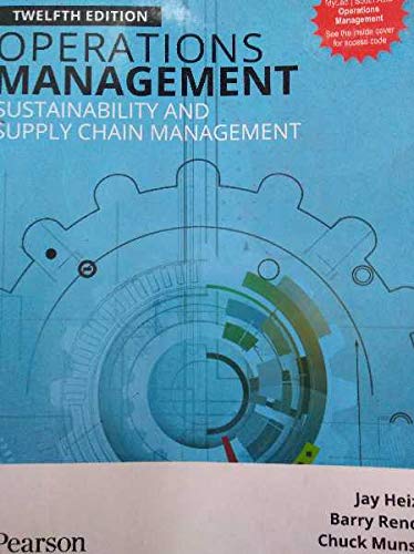 Operations Management Pearson : Amazon.in: Books