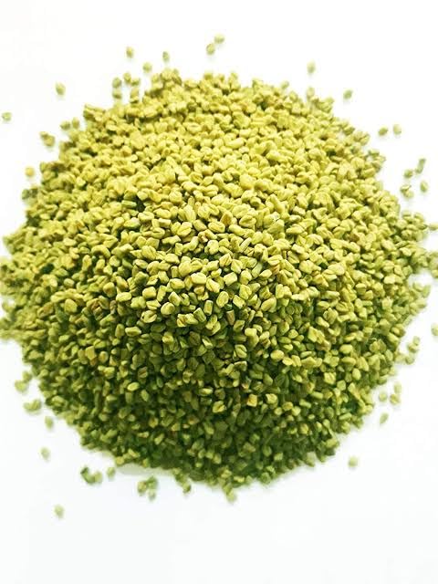 Shri Swastik Organics Hari Dana Methi | Green Fenugreek Seeds | 100% ...