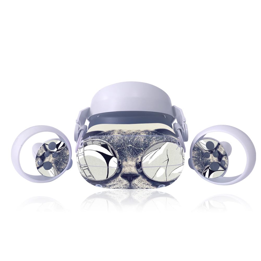 Amazon.com: Lucanoryz Stickers Skin For Oculus Quest 2 VR Headsets And ...