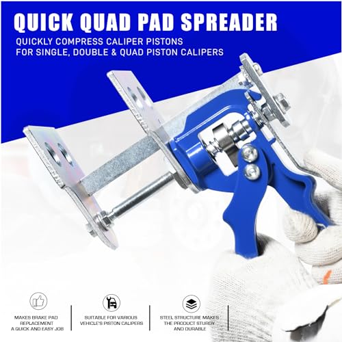 Snapklik.com : 29100 Brake Caliper Press Tool, Double Speedy Brake ...