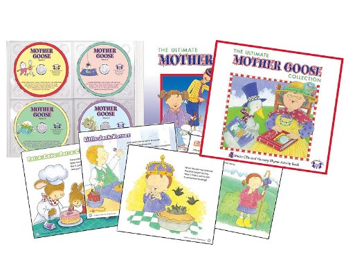Amazon.com: The Ultimate Mother Goose Collection: 4 Music CDs and ...