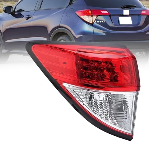 Amazon.com: LED Tail Light Assembly Fit for 2016-2018 Honda HRV HR-V ...