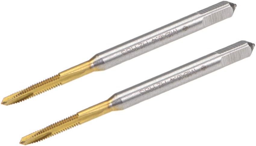 Amazon.com: uxcell 5 Pairs Metric Hand Threading Tap Set M2 Thread 0 ...