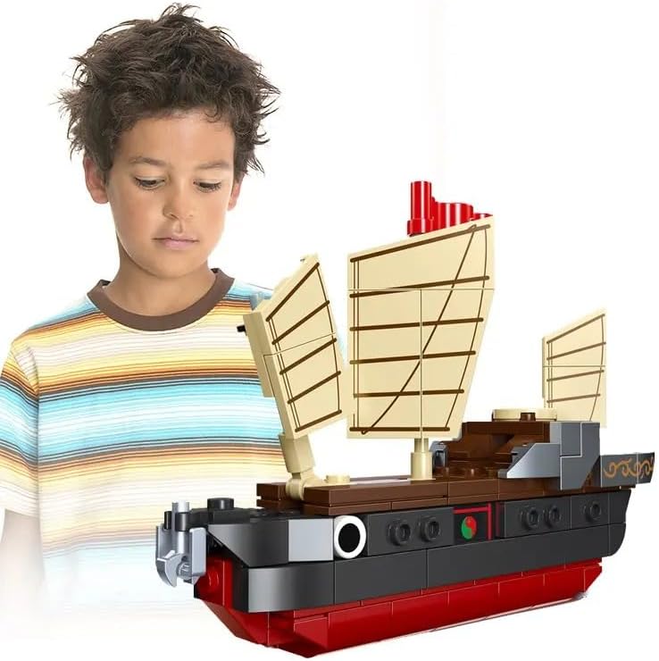 Harinder Navigation Sailboat and Ship Building Blocks Set for Kids ...