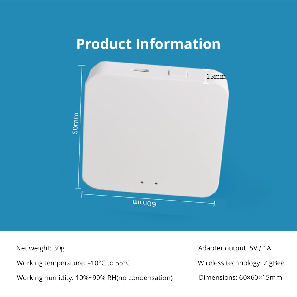 Zigbeewifi Wireless Gateway For Smart Home Automationha WiFi