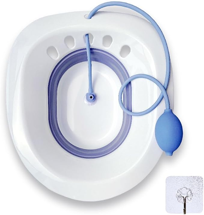 Amazon.com: Sitz Bath for Hemorrhoids, Postpartum Care, Perineum Relief ...
