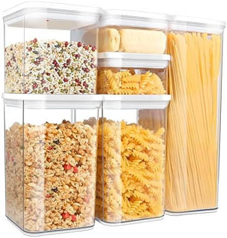 Amazon.com: TBMax Airtight Food Storage Containers, Set of 6 BPA-Free ...