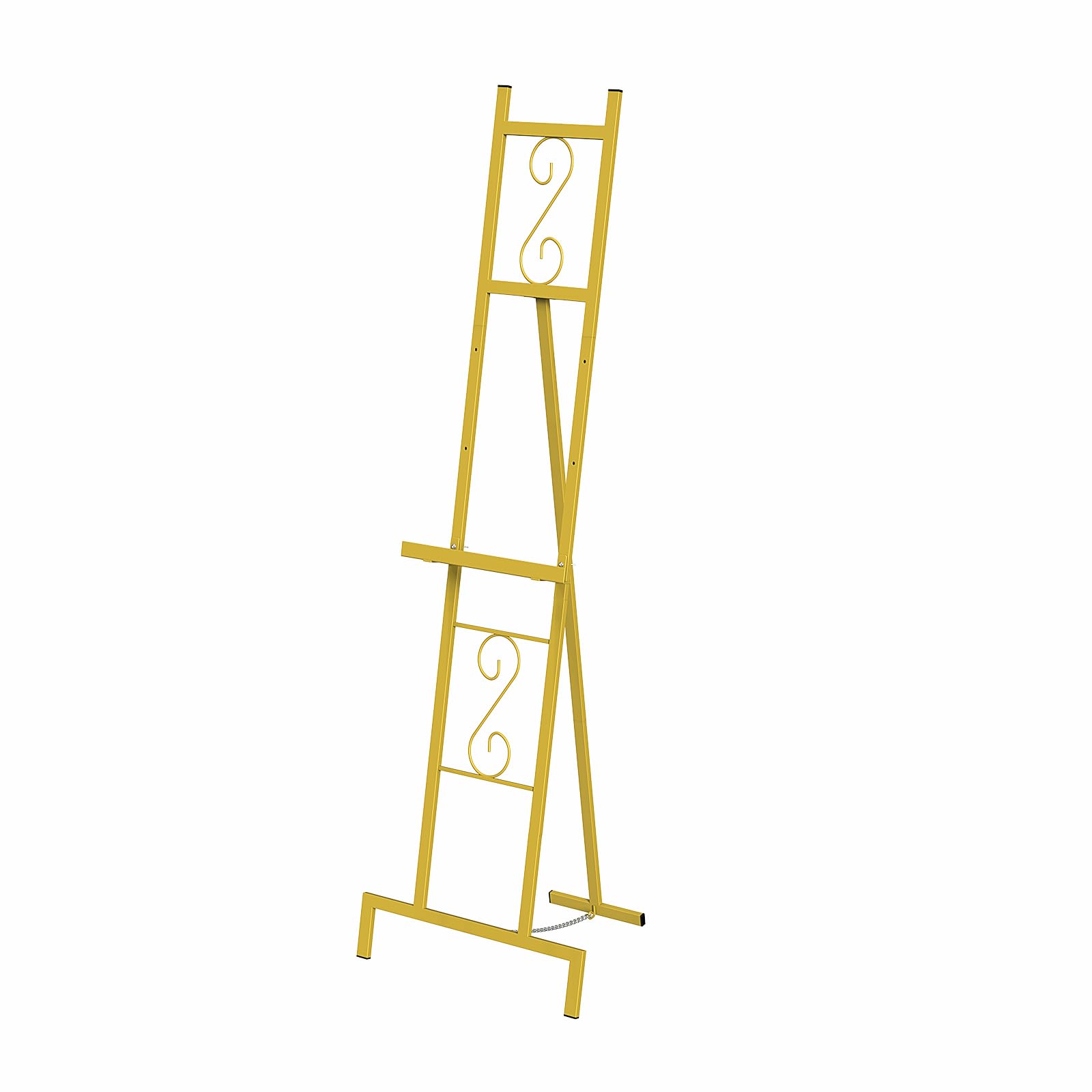 Snapklik.com : OUSHENG Gold Easel Stand, Large Metal Entryway Wedding ...