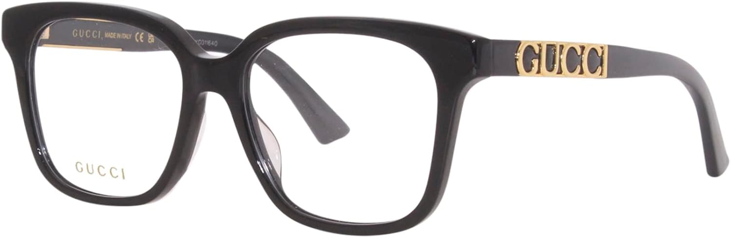 Gucci GG1192O 004 Black Square Women's Eyeglasses at Amazon Women’s ...