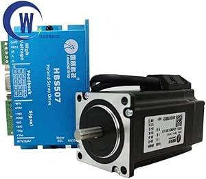 Amazon.com: Leadshine 23 3 Phase Hybrid Servo Closed Loop Motor Drive Kit HBS57+573HBM20-1000 ...