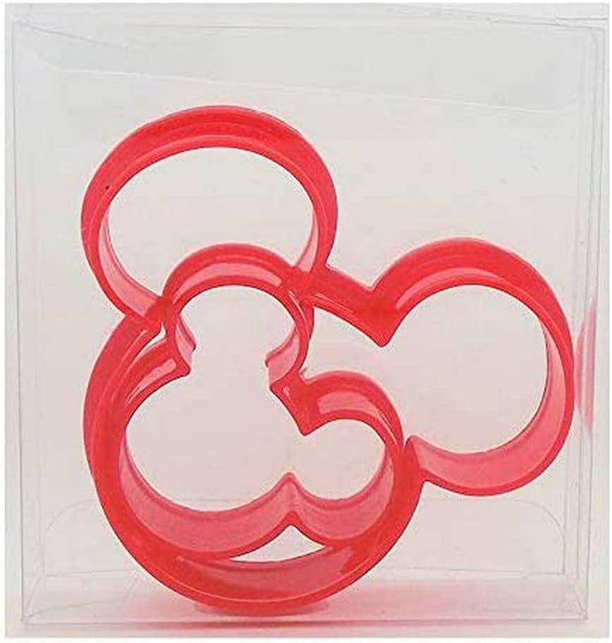 8 Pieces Mickey and Minnie Mouse Cookie Cutters Set for Kids, Mickey ...
