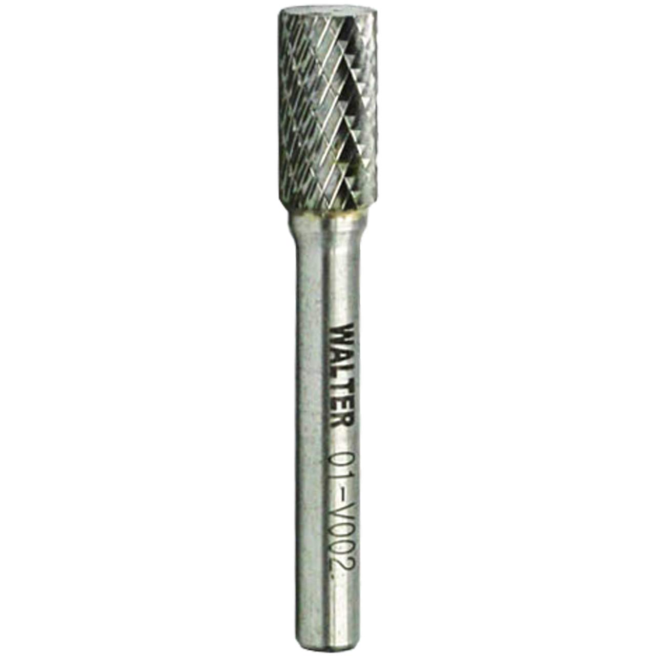 Walter 01V002 Tungsten Carbide Finishing Bur – 3/8 in. X 3/4 in. Double ...