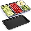 Nonstick Silicone Baking Tray Set, Suitable for Oven,Air Fryer to ...
