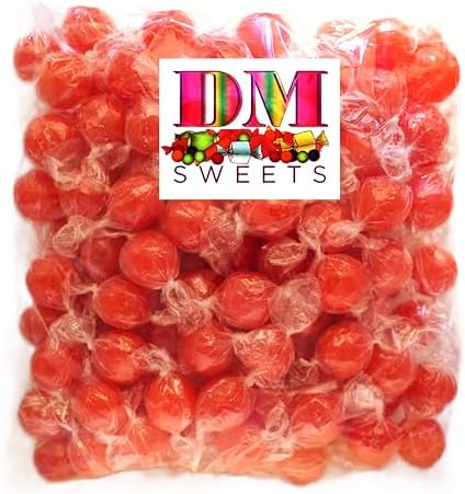Amazon.com : Jumbo Cherry Candy Balls with Gum Center - 2 lbs of Fresh ...