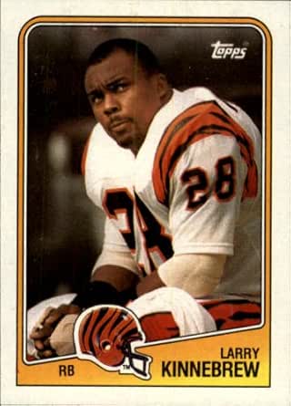 Amazon.com: 1988 Topps Football Card #341 Larry Kinnebrew ...