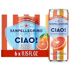Amazon.com: Sanpellegrino CIAO Blood Orange Sparkling Water, Low-Calorie Italian Sparkling Water ...