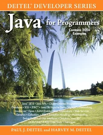 Java for Programmers (Deitel Developer Series) 1, Deitel Paul, Deitel ...