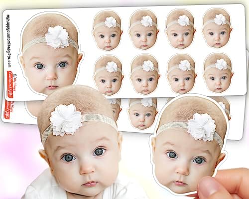 Amazon.com: Customized Face Stickers - Pet Portrait | Sheet with 22 ...