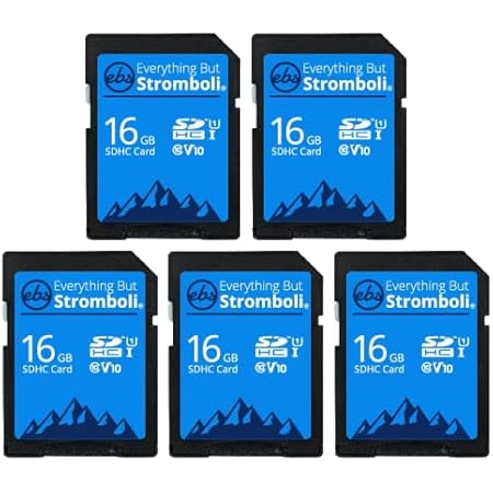 Amazon.com: 5 Pack - SanDisk Ultra 16GB SD SDHC Memory Flash Card UHS-I ...