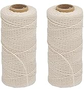 Vivifying Butchers Twine, 100M/328 Feet 3ply Natural Cotton Butchers ...