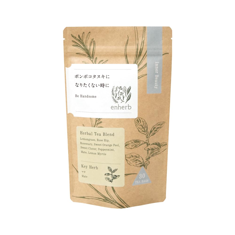 Amazon | enherb(エンハーブ) ハーブティー ポンポコタヌキになりたくない時に 30包 | エンハーブ | ハーブティー 通販