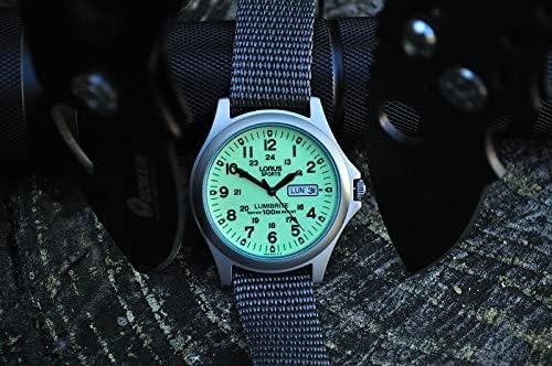 Lorus Men's Analogue Quartz Watch with Fabric and Canvas Strap ...