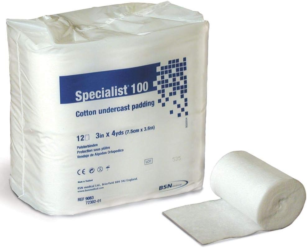 Amazon.com: Hopsora Cast Padding 6 Rolls 4" x 8ft 100% Cotton ...